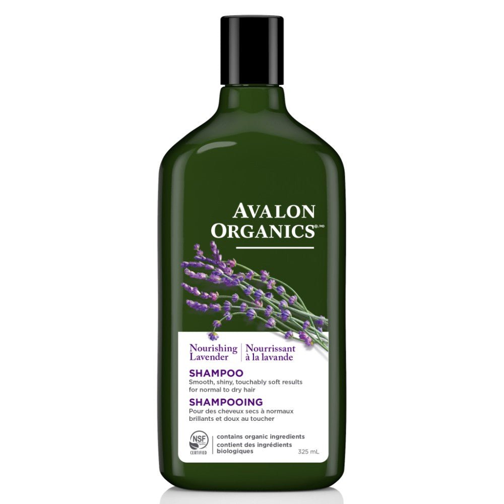 Avalon Organics Nourishing Lavender Shampoo 325ml Online - Nature's Source